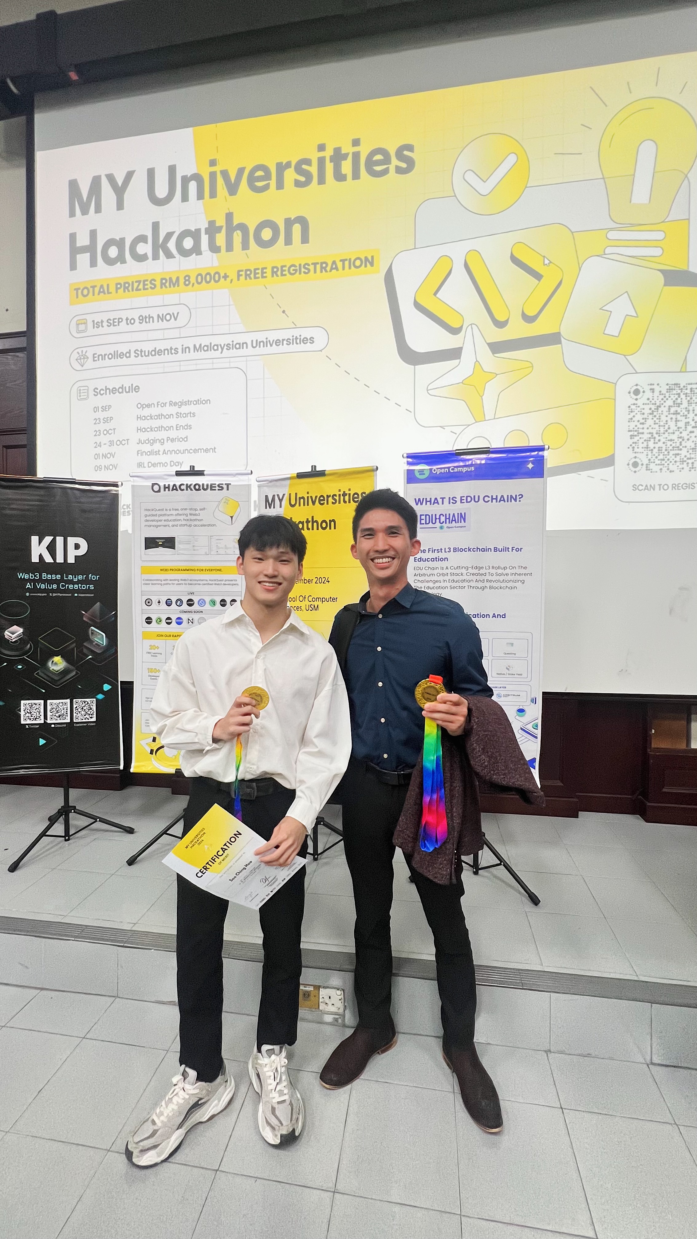 APU Students Shine at MY Universities Hackathon 2024 with Innovative Web3 Solutions | APU